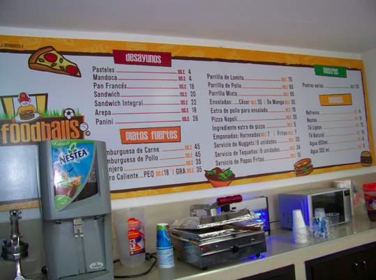 moimoi diseño: Menú de pared | Menú de mesa | Rotulado de caja