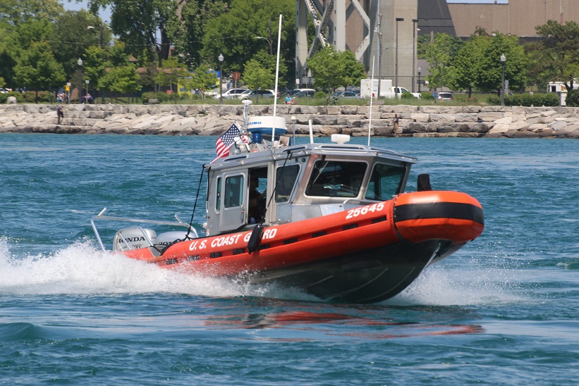 Michigan Exposures: A Coast Guard and Border Patrol Boat