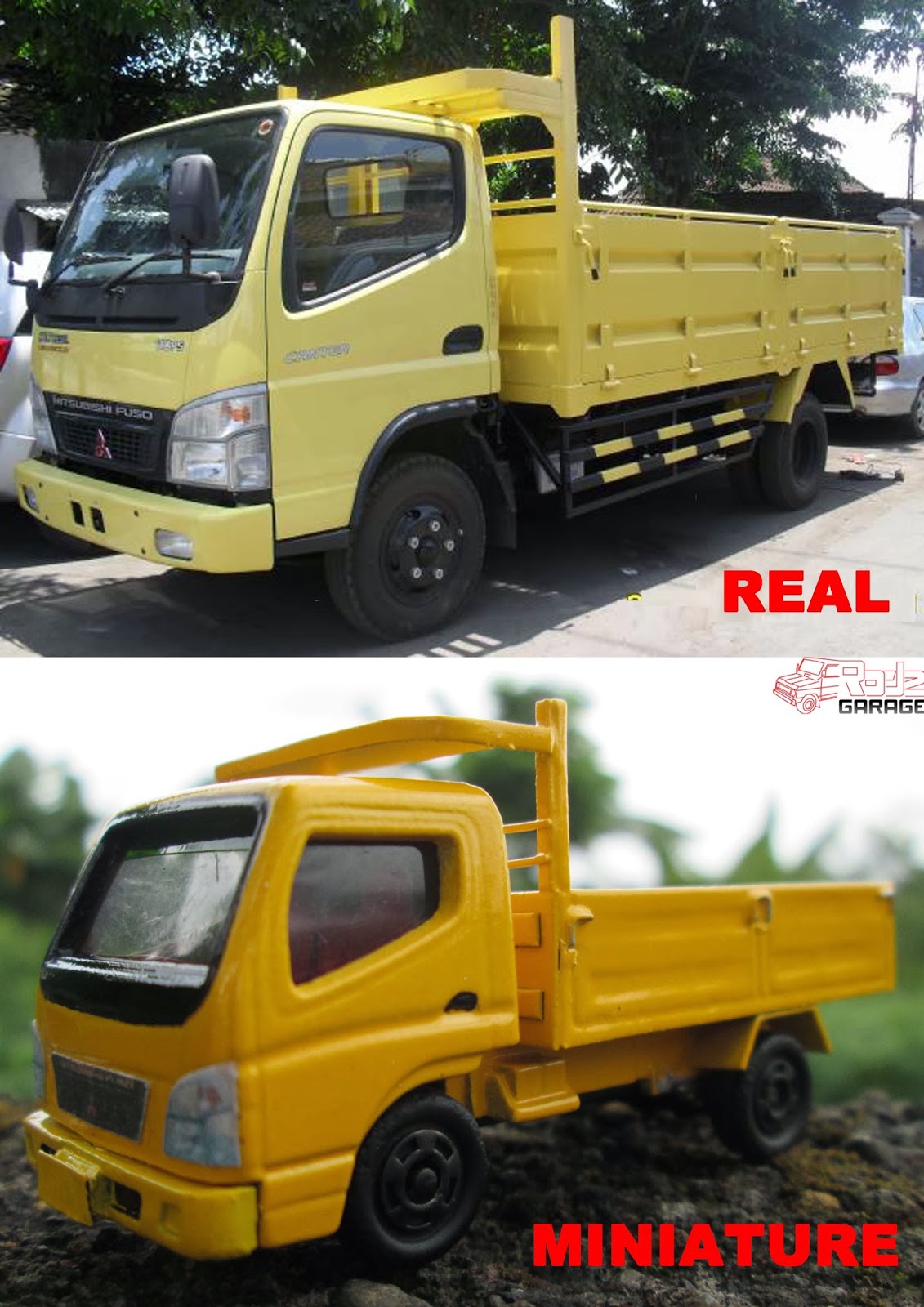 Rodz garage: DIECAST MITSUBISHI FUSO CANTER CUSTOM (INDONESIAN STYLE)