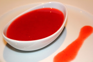 Coulis de fresa - Granados en la cocina