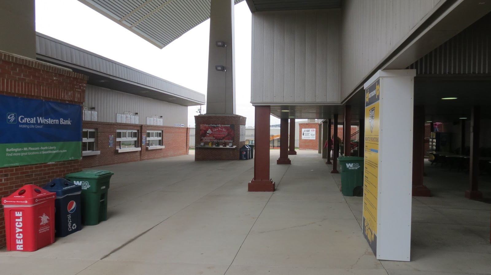 Diamond Visits: Community Field - Burlington, Iowa- Burlington Bees