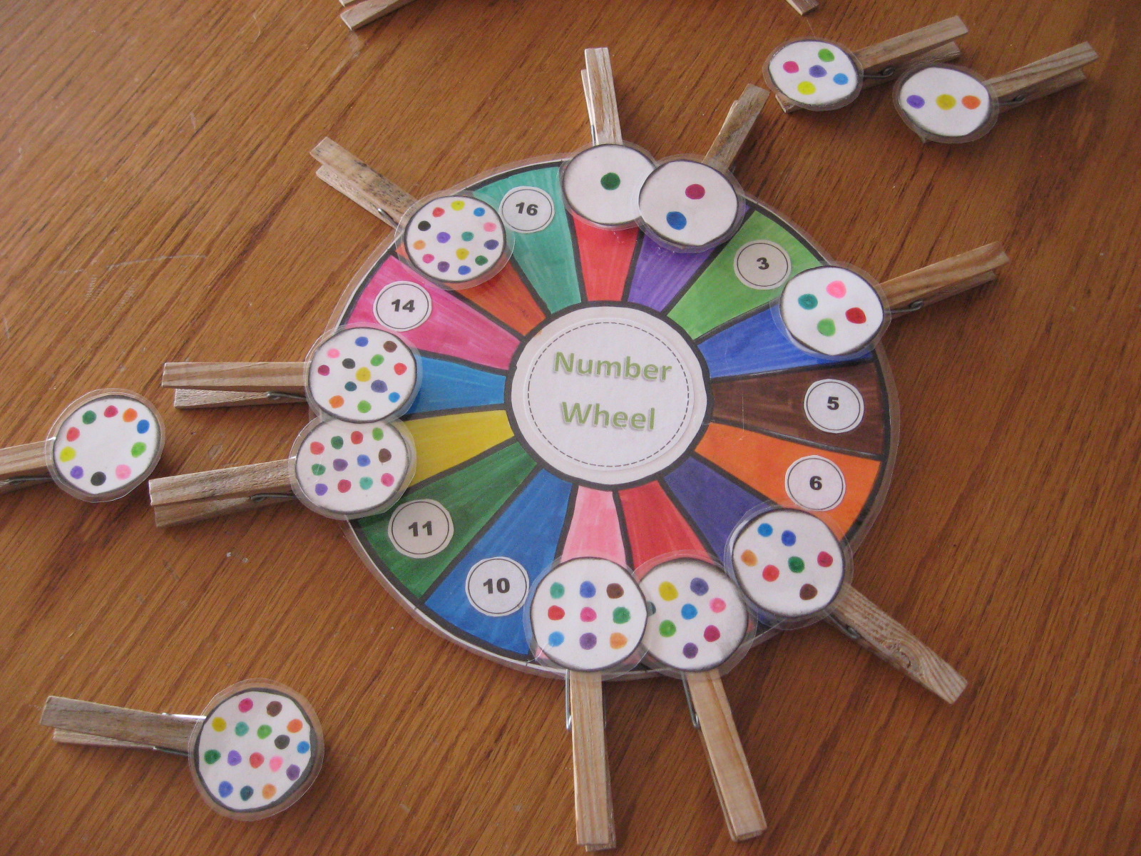 Dari's Corner: ABC Lotto & Number Wheel Games