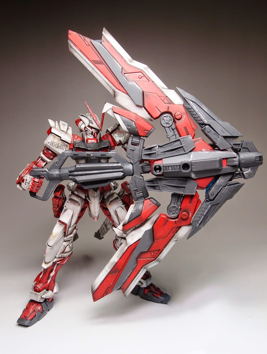 GUNDAM GUY: MG 1/100 Gundam Astray Red Frame Kai - Customized Build