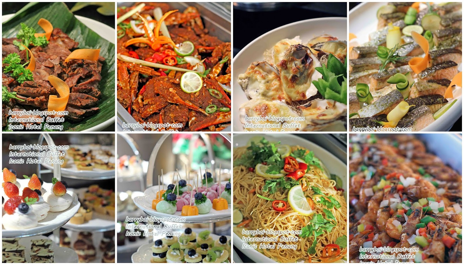 International Buffet Dinner at Iconic Hotel Penang