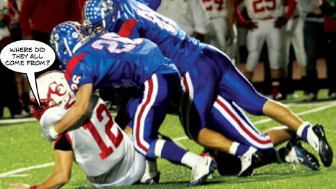 Hit'em Hard: 3-5 Zone Blitzes