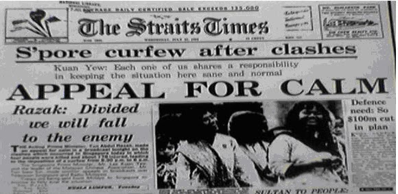 Bonding Singapore: 1964 Racial Riots