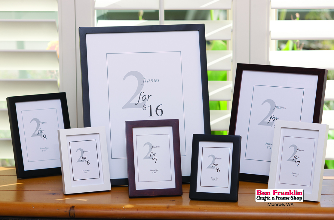 Ben Franklin Crafts and Frame Shop, Monroe, WA: DIY Frame for Dad with ...