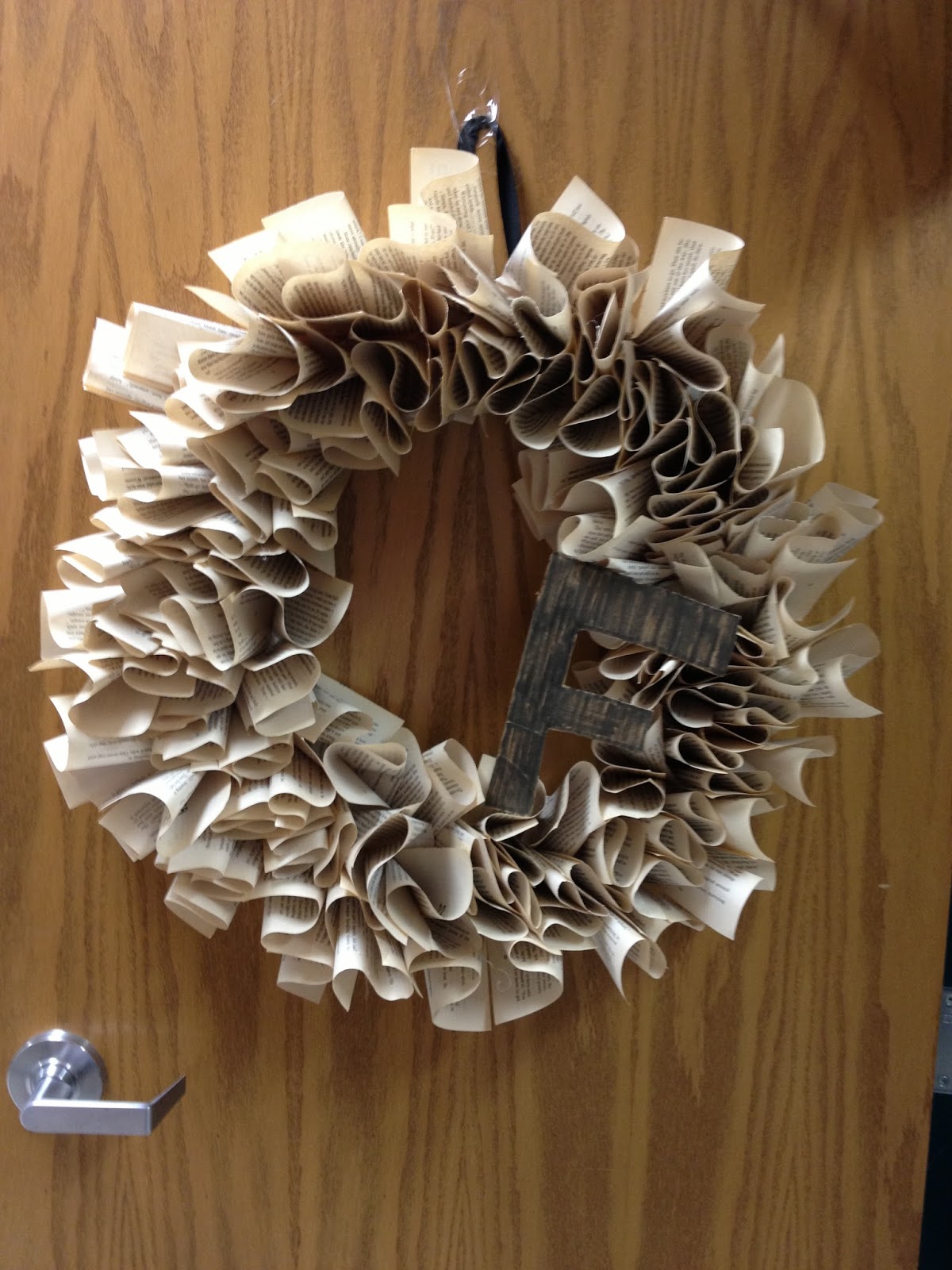Recycled Wreath | All Ruffled Up