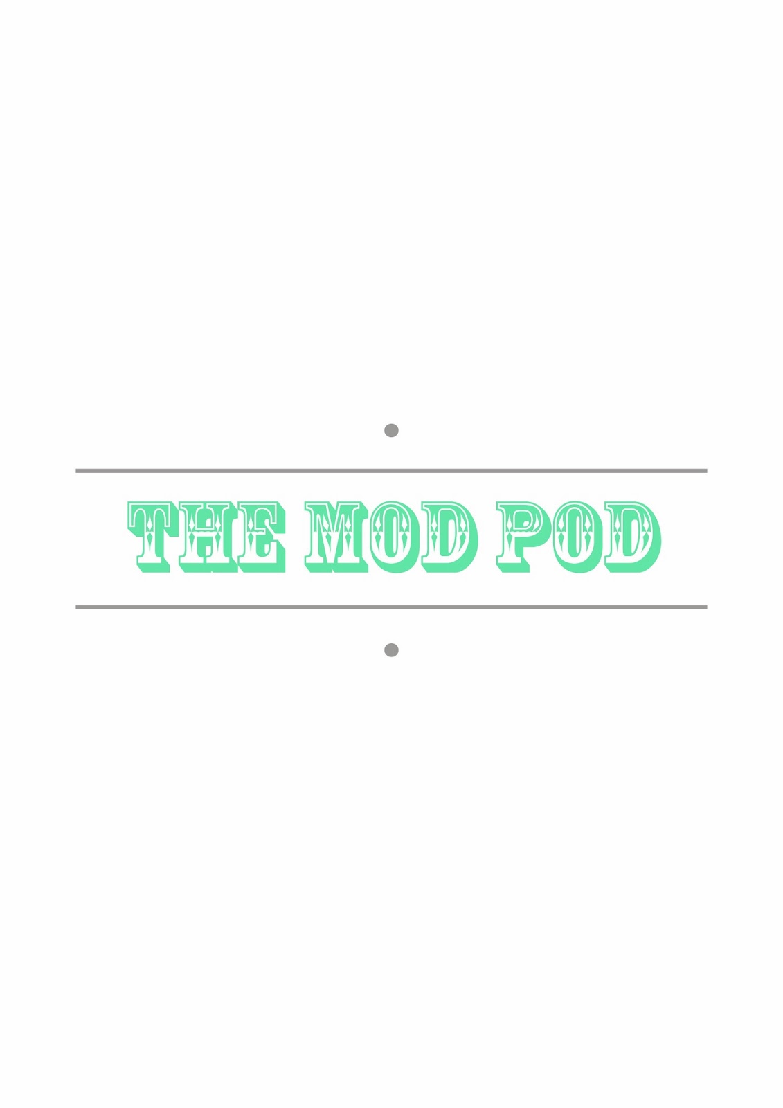 The Mod Pod: Logo design