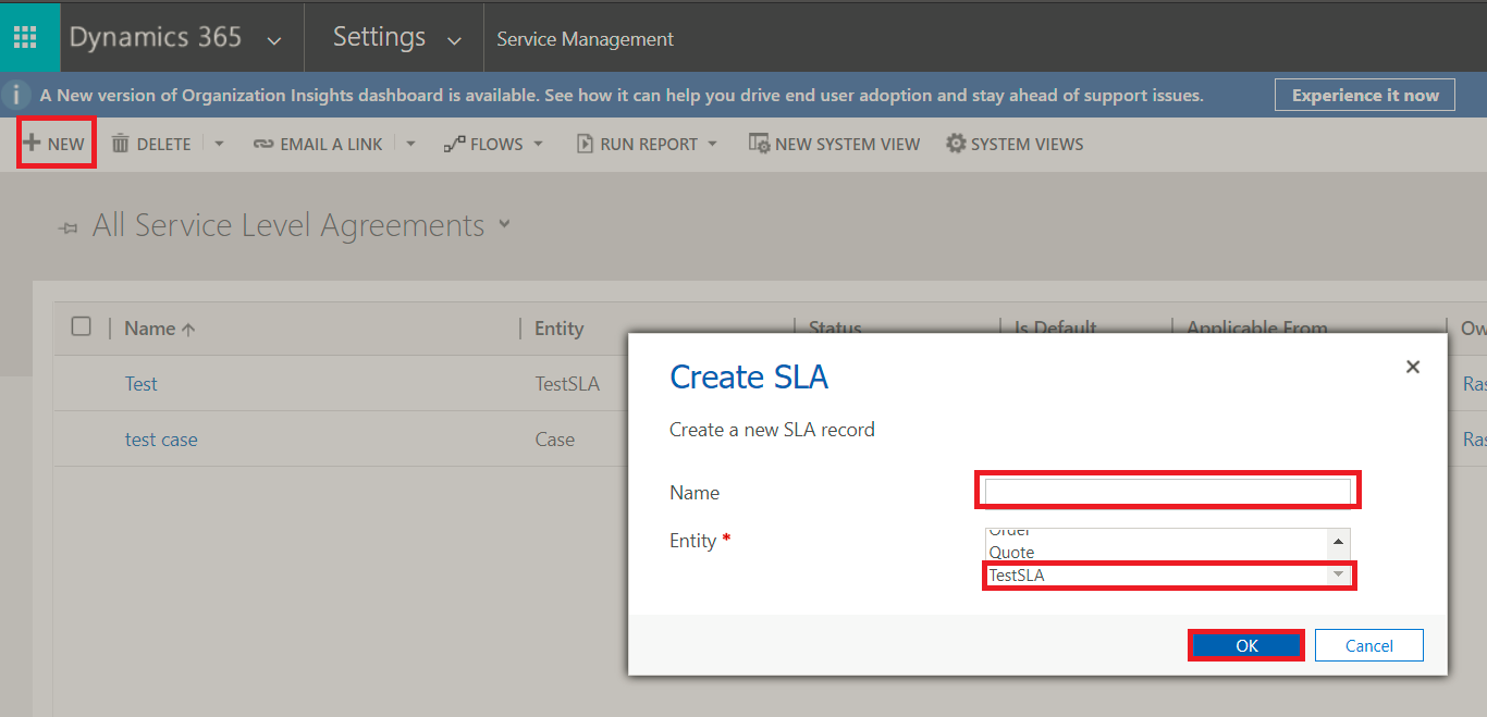 Information Technology Lectures Itlec Randd How To Apply Enhanced Sla For Custom Entities