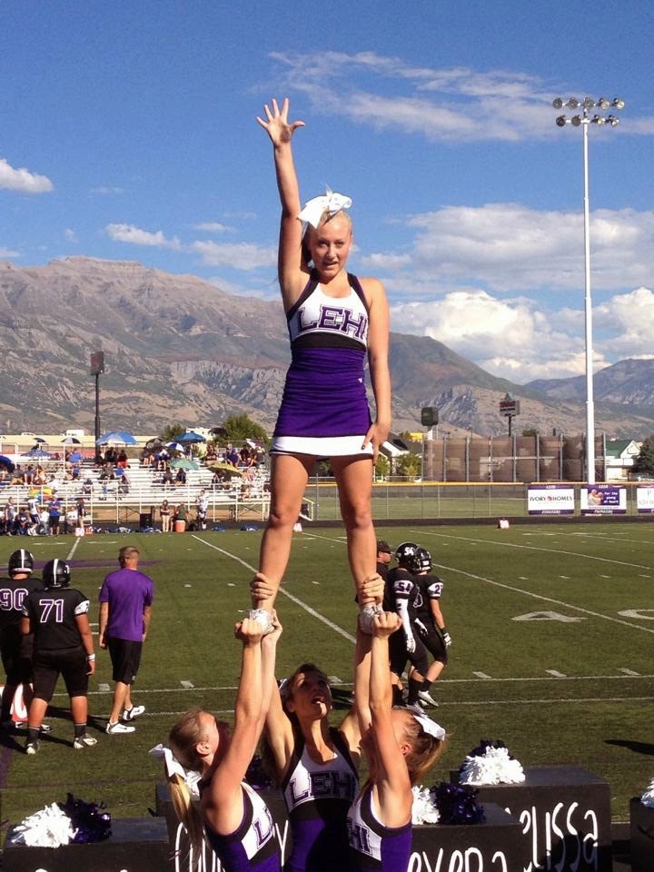 LEHI HIGH SCHOOL CHEER: 2014-2015 CHEER TEAM PHOTOS