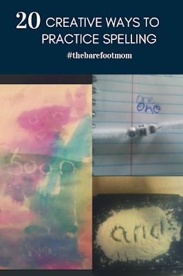 20 Creative Ways To Practice Spelling Words