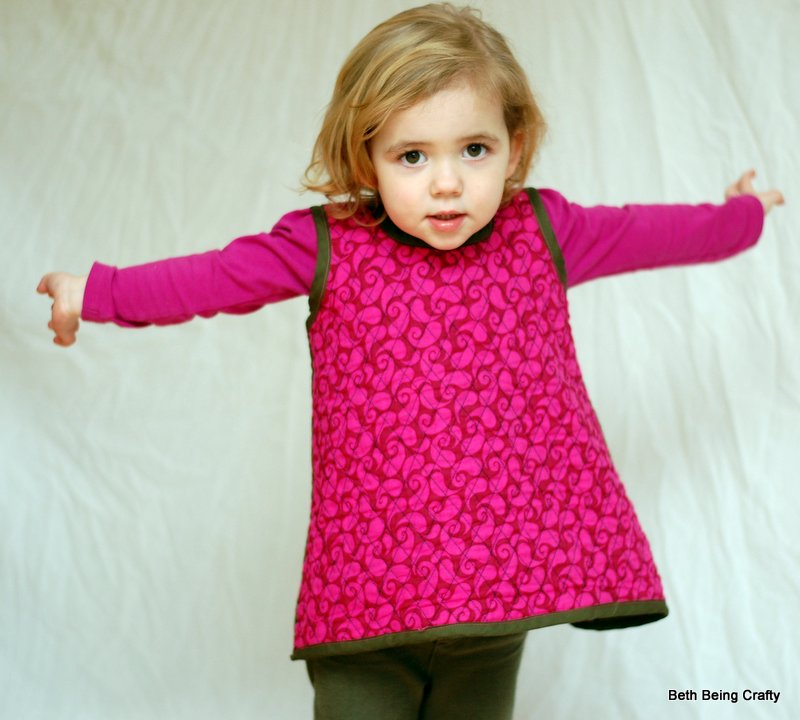 Beth Being Crafty: Reversible Quilted Tunic Top!