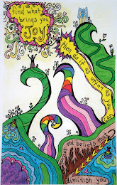 Divinity Withinity - art, creativity, fun: Joy drawing - with colour!