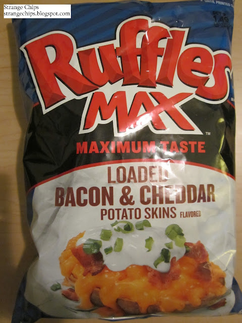 Strange Chips: Ruffles Max Loaded Bacon & Cheddar