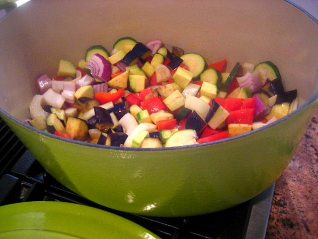 Chicken & Cucuzza ("Googootz") Giambotta