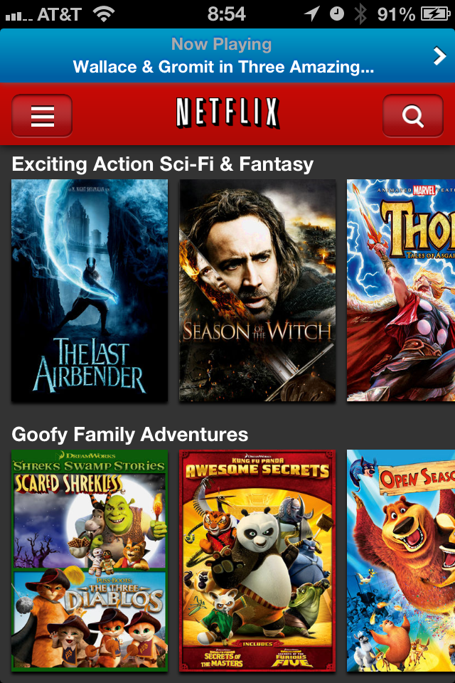 the intersection: Netflix sneaks in some Simple second screen functionality