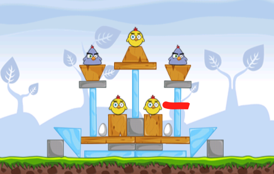 Angry Chickens Levels 16-30: Lv.17