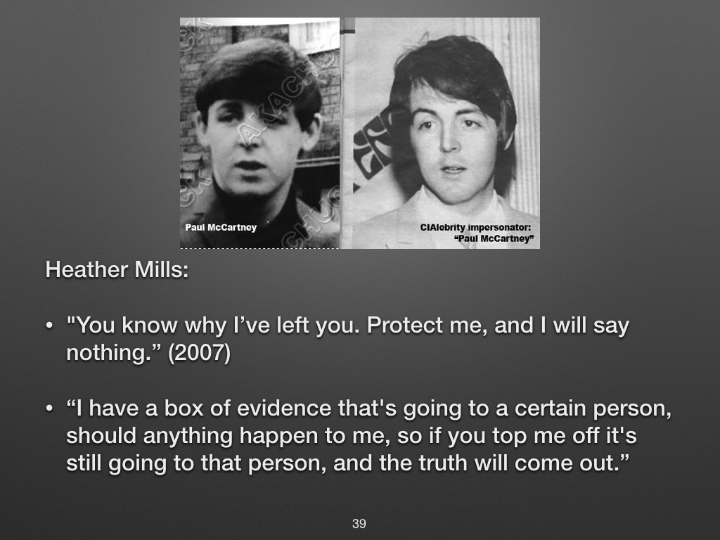 Plastic Macca ~ Paul is Dead: Paul is Dead presentation