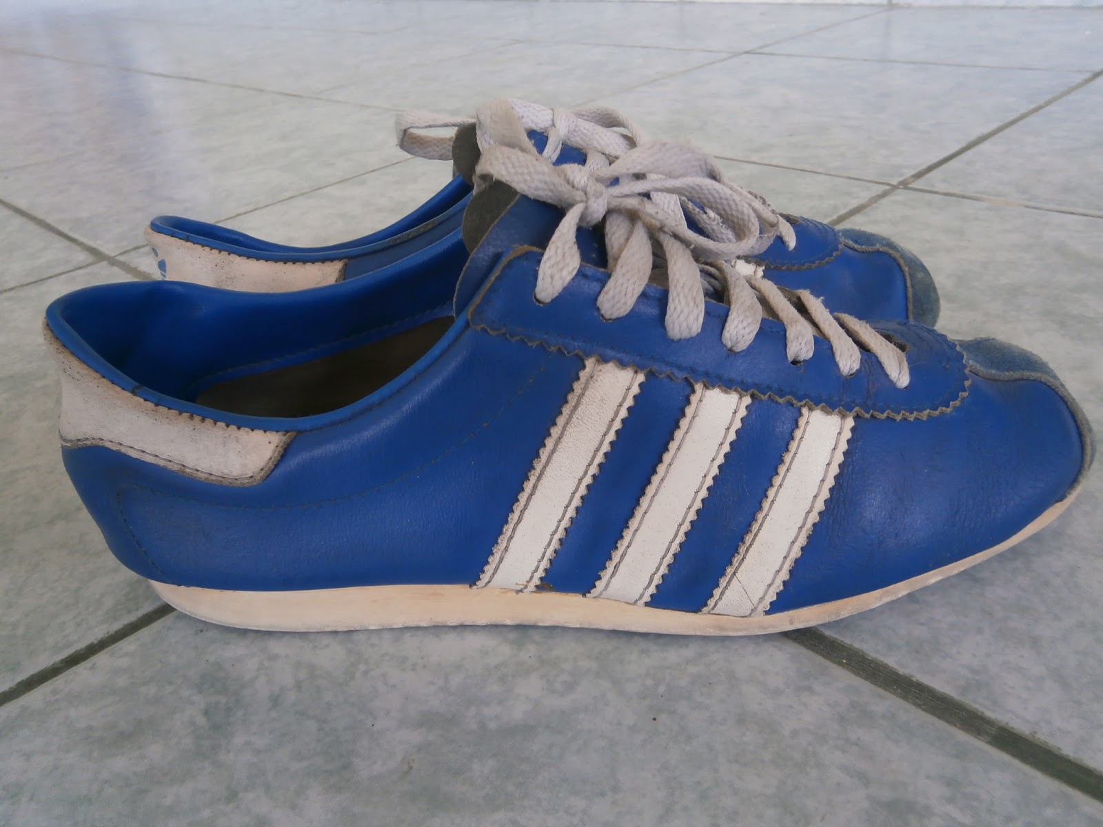 Kopa Bundle: Vtg 70s Adidas Rekord Shoes-5UK