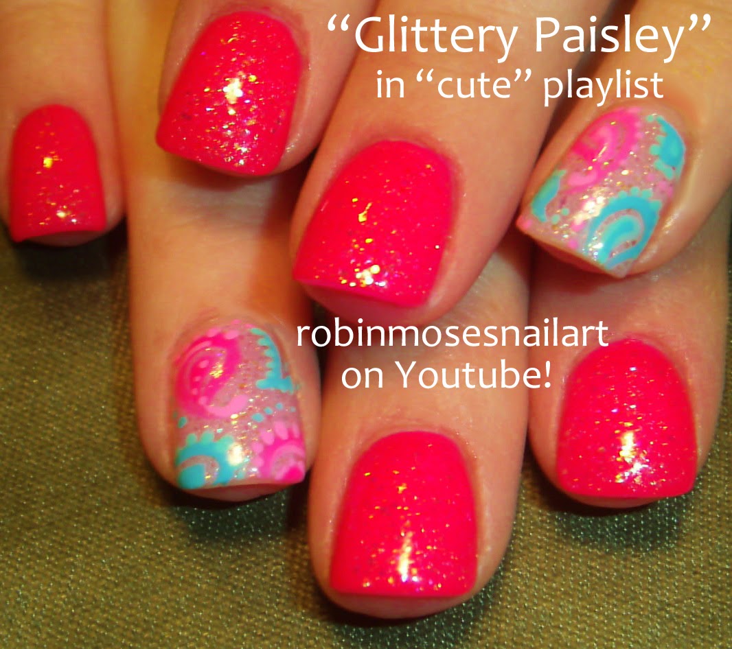 Nail Art by Robin Moses: "spring flowers" "spring nail art" "easter ...