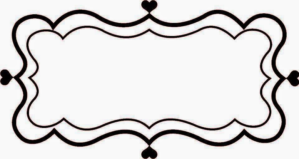 Hearts: Free Printable Frames, Toppers or Labels. - Oh My Fiesta! in ...