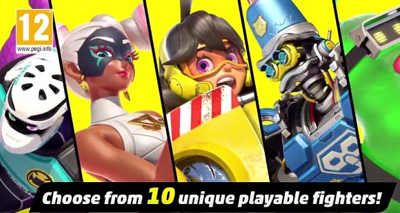 Arms: Switch Motion Controls, Commands, Character Guide / Tips