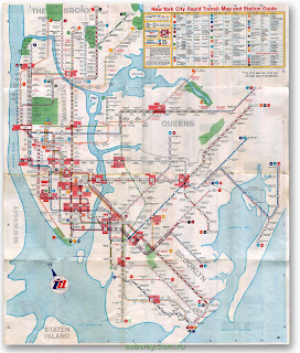 Subway Subculture: Old Subway Map, 1967