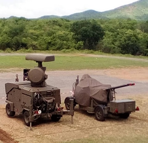 Demo Test of the New 35mm Gun | jejak defence