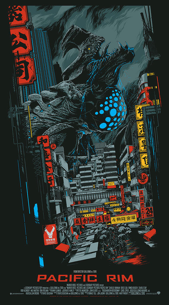 INSIDE THE ROCK POSTER FRAME BLOG: Ken Taylor Pacific Rim Movie Poster