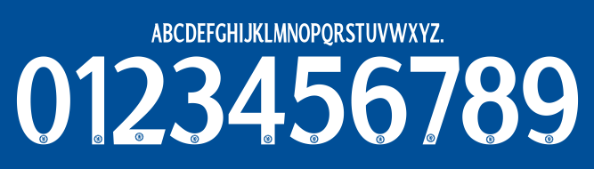 Font Number Football: font chelsea ucl 2013 2014