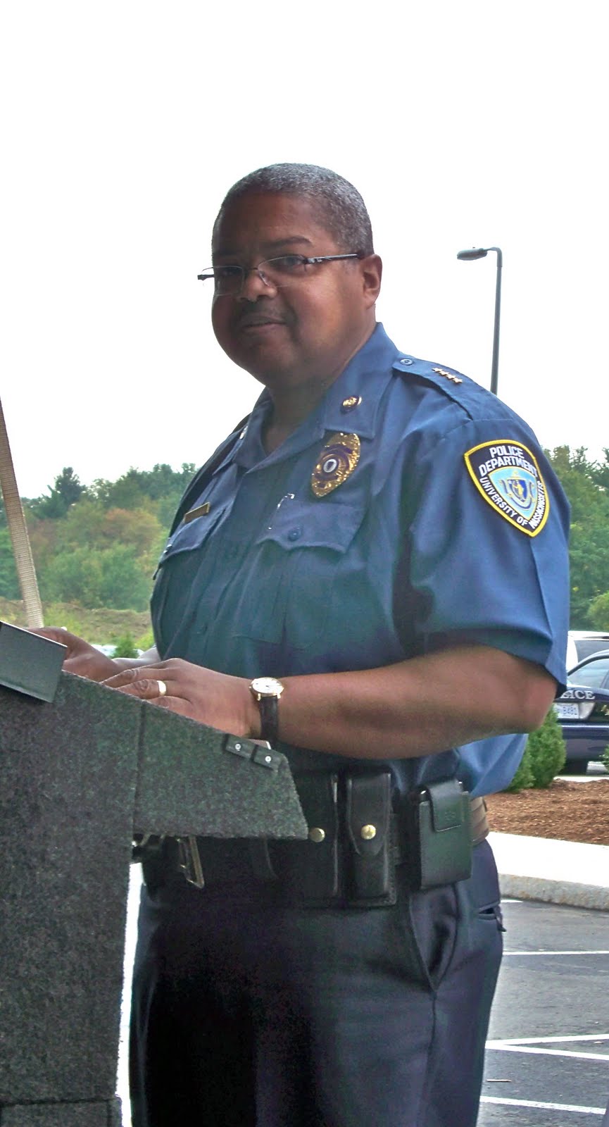 Only in The Republic of Amherst: UMass shows off new Police Station