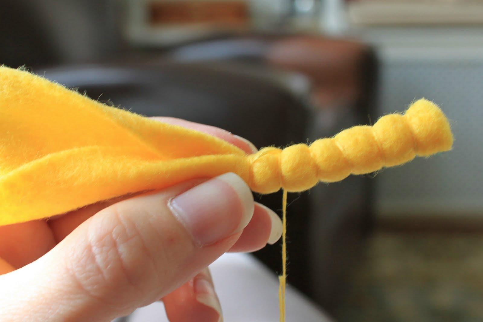 While Wearing Heels: I Heart Fake Food - Felt Corn Tutorial