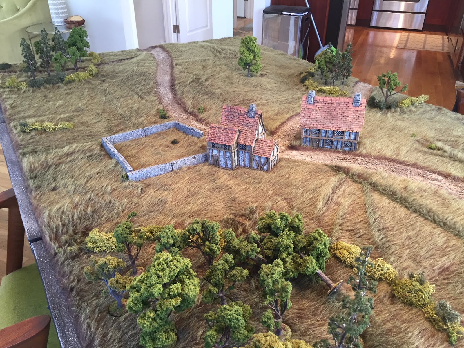 World of Walton's Crafts: Review: Wargame Mat by Killing Fields Terrain