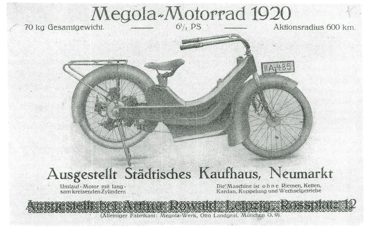 Motos do século XX: Megola