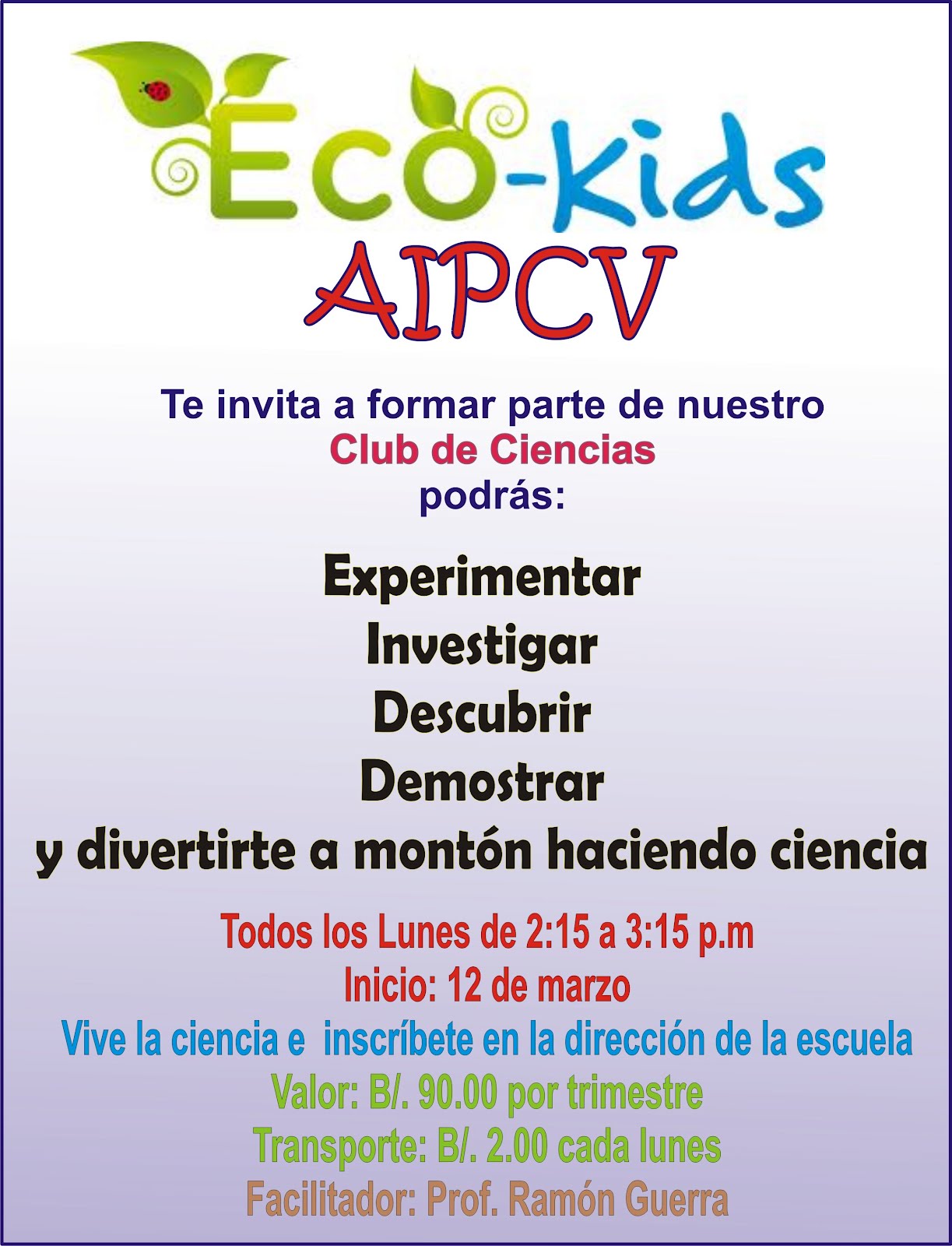 SCIENCE CLUB AIPCV
