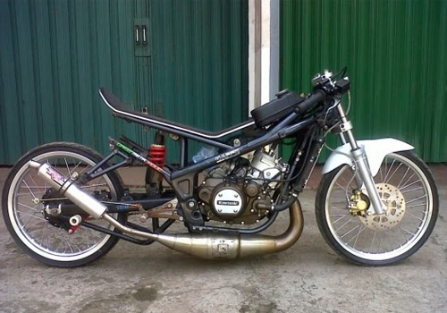 10 Gambar Modifikasi Motor Drag Terkeren