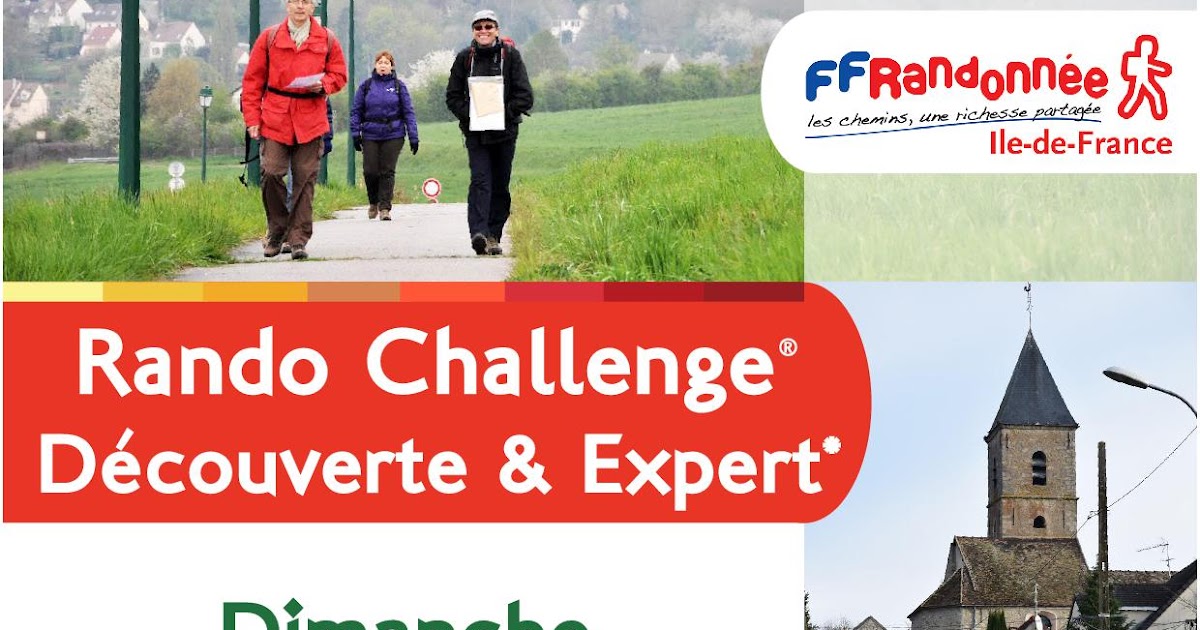 Randonneurs de Paris RDP: Rando Challenge FFRP du 24/04/16