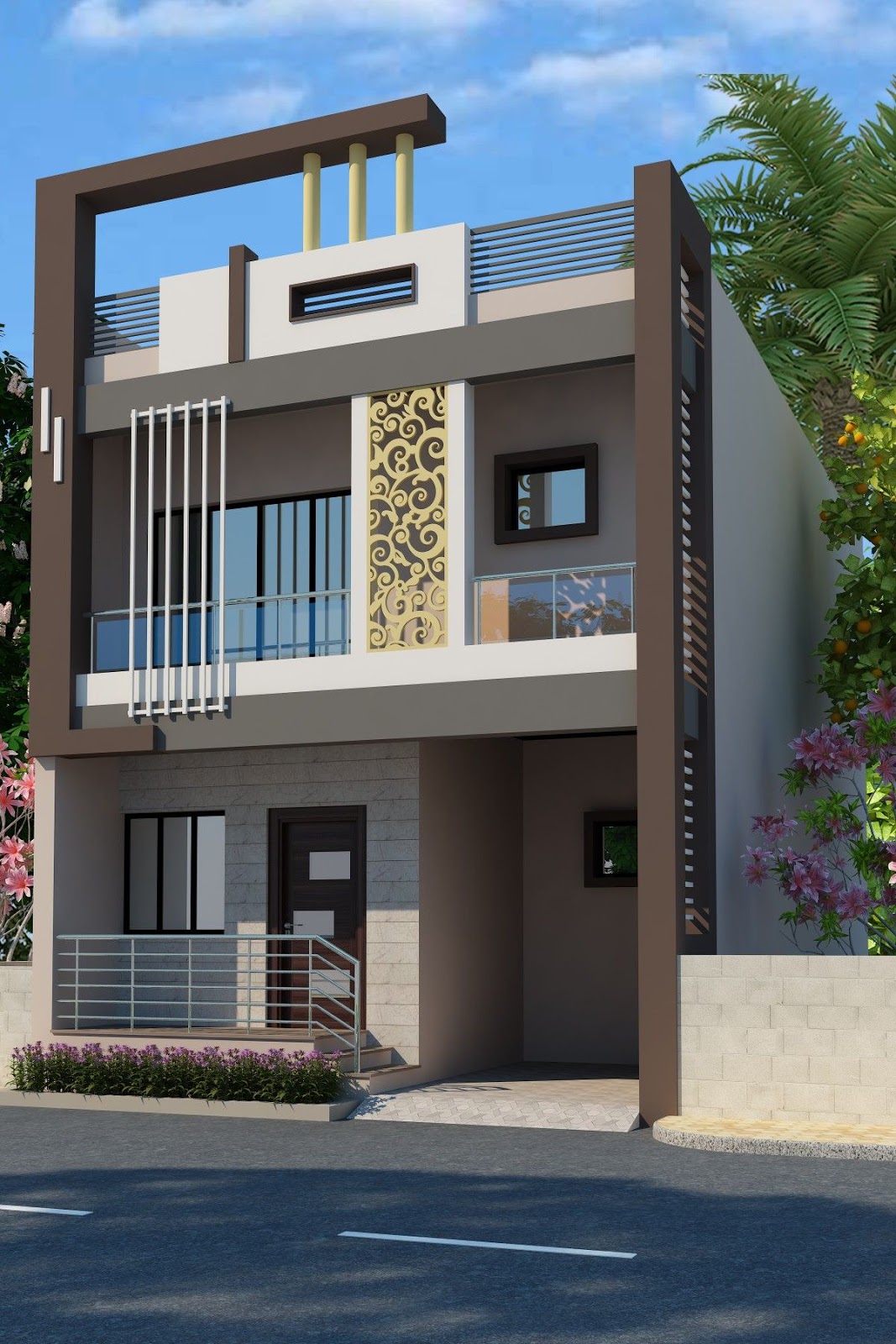 House Front Elevation Designs Images | Ghar ka Design