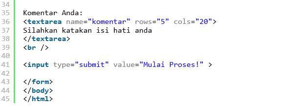 Cara Membuat Form di HTML (tag form) - Ruli Android