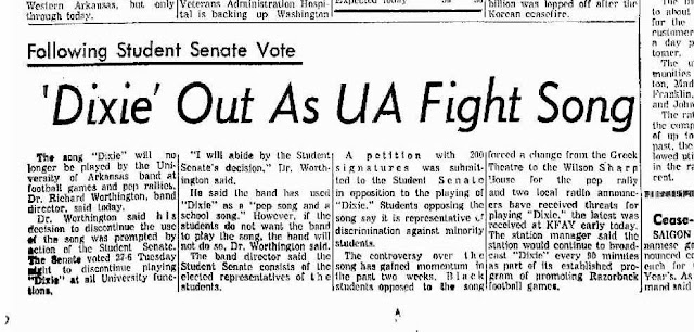 Eclectic (at Best): December 2, 1969: The Night We Drove Ole Dixie Down ...