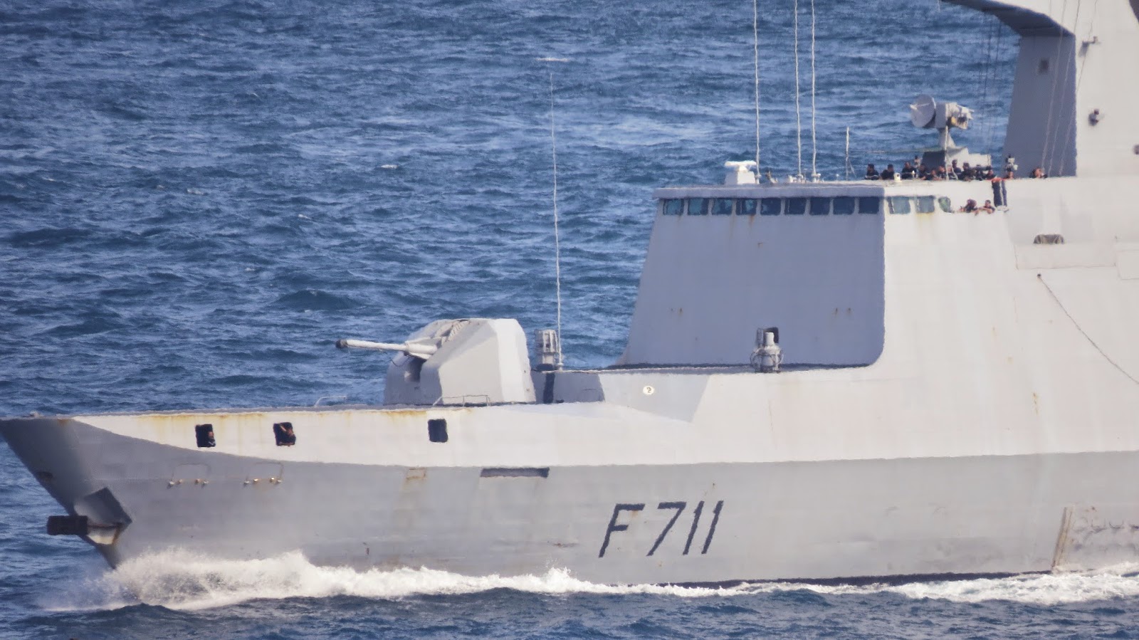 WARSHIPS ON THE BOSPHORUS: F 711 FRIGATE SURCOUF, French Warship