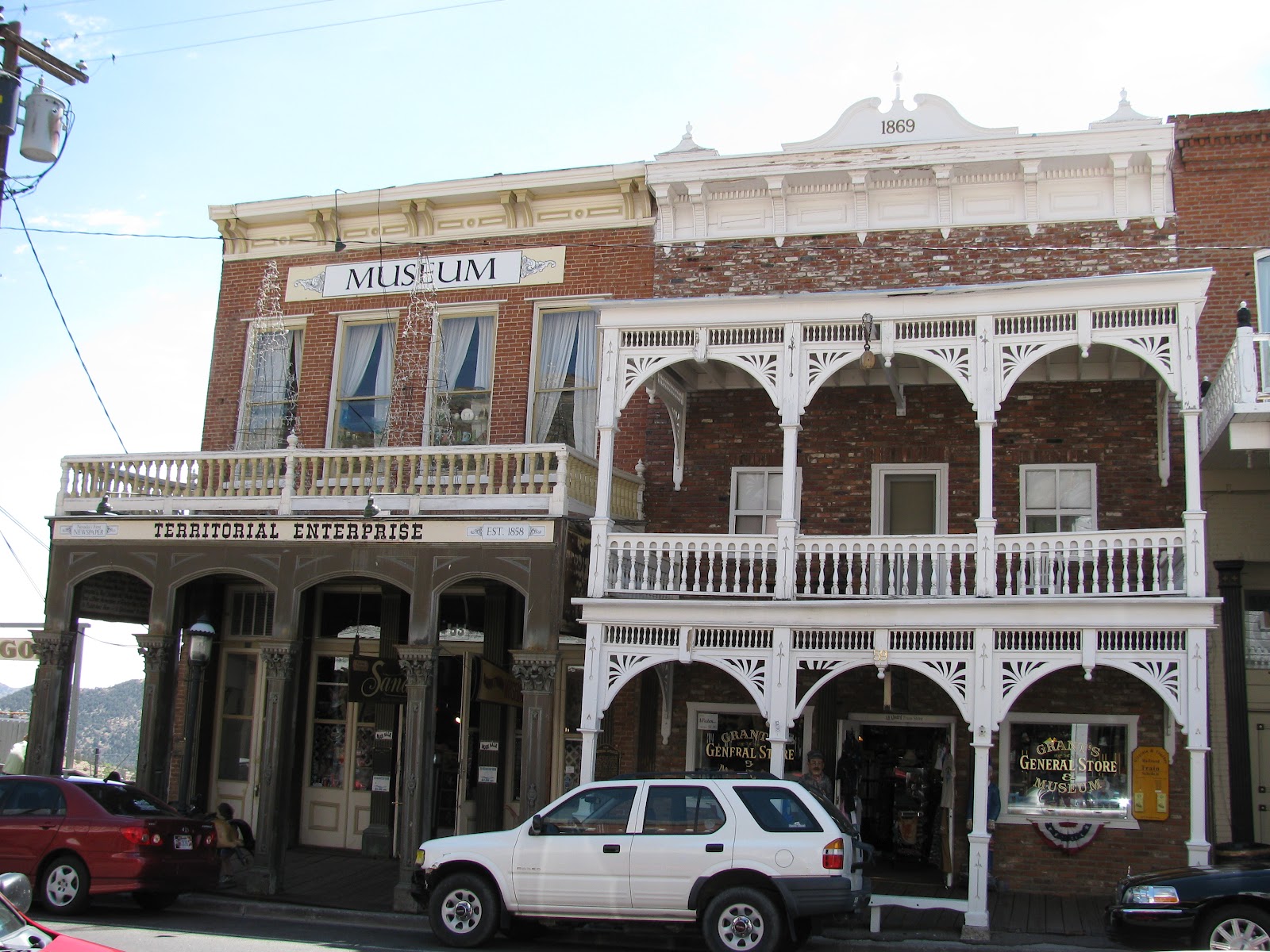 Exploring the American West: Queen of the Comstock Lode Virginia City ...