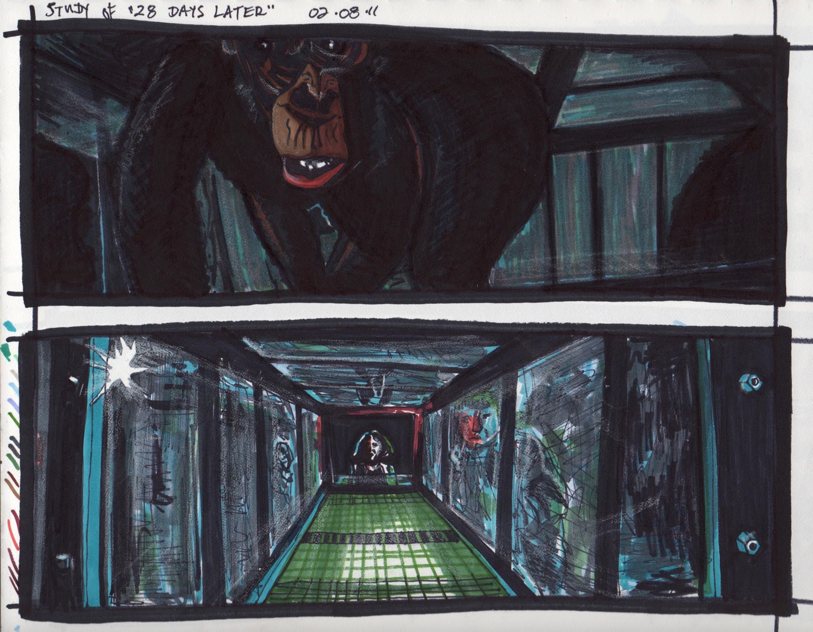 LeahNOlbrich: Studies from "28 Days Later"