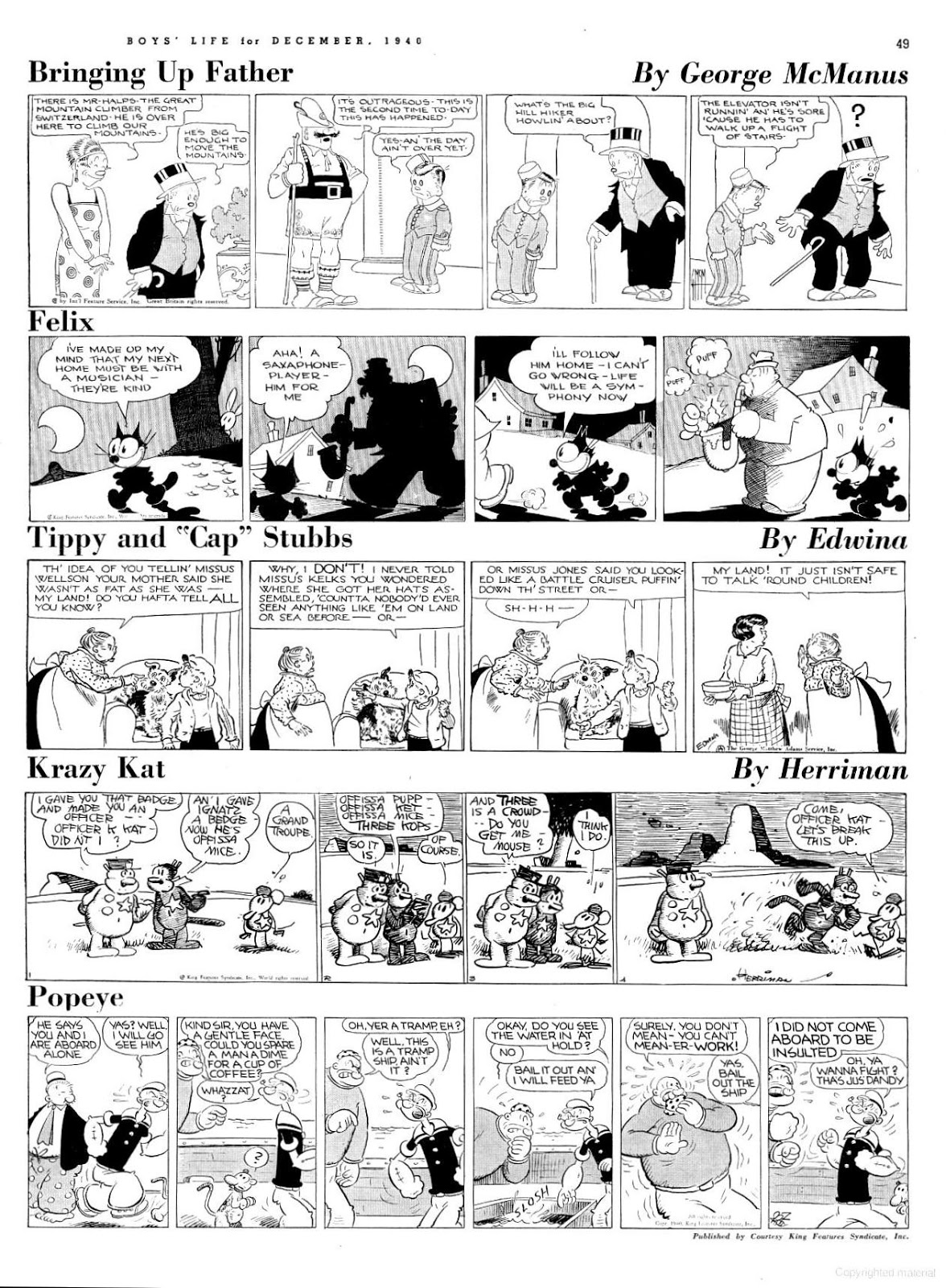 Hairy Green Eyeball 3: 21 pages of classic comic strips from BOYS' LIFE ...