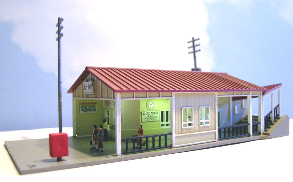 Tokyo in N Scale: N Scale Japanese buildings