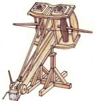 Funcionamiento de las distintas catapultas. | Catapultas.