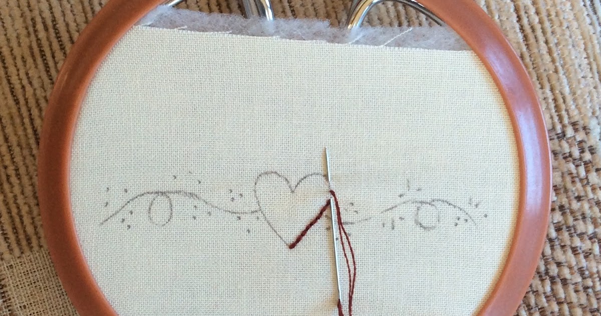 Gone Stitchin'...: Tracing & TheN SomE STiTcHeS...