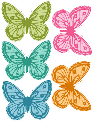 Create with TLC: Printable Spring Butterflies...