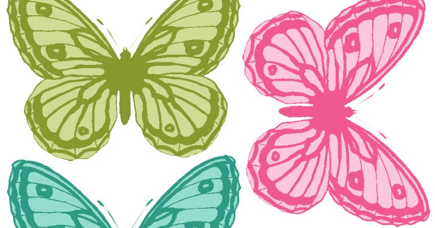 Create with TLC: Printable Spring Butterflies...